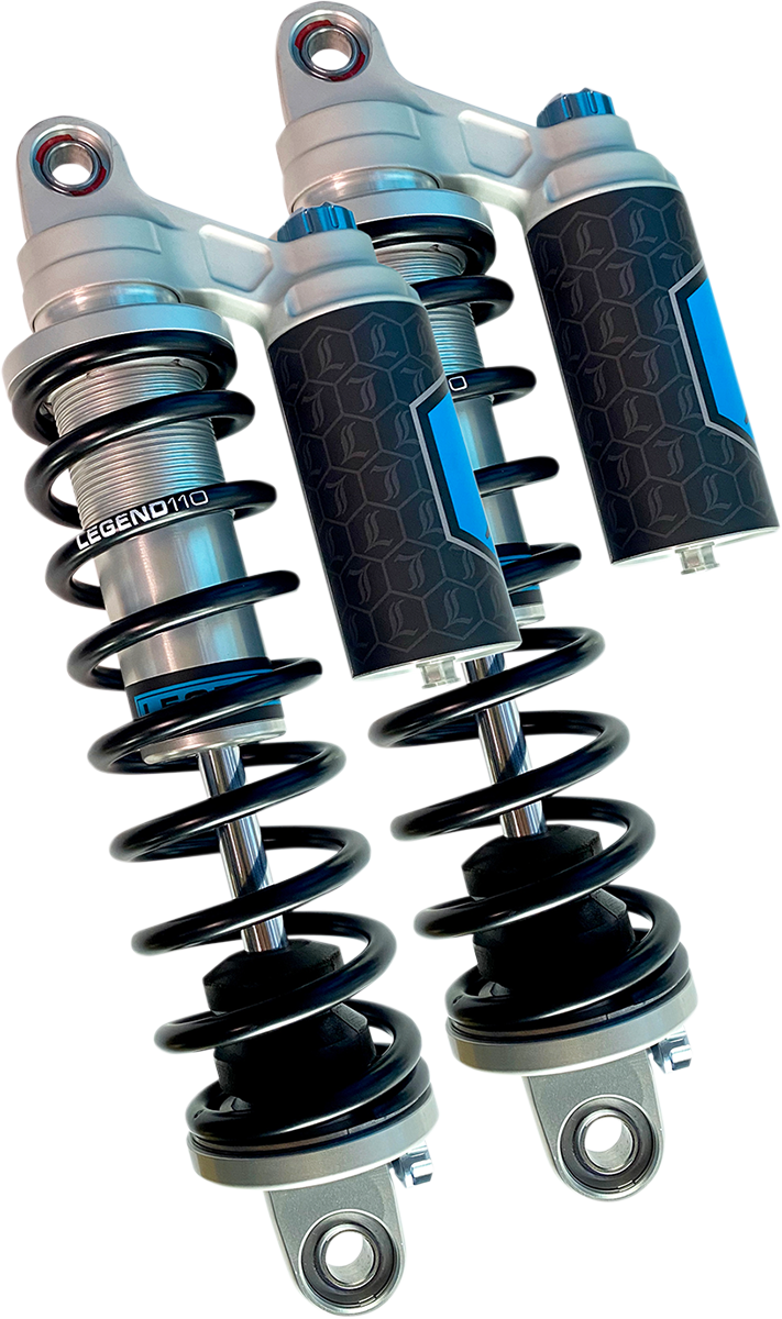 LEGEND SUSPENSION REVO ARC Piggyback Shocks - Standard - Gold - 14 ...