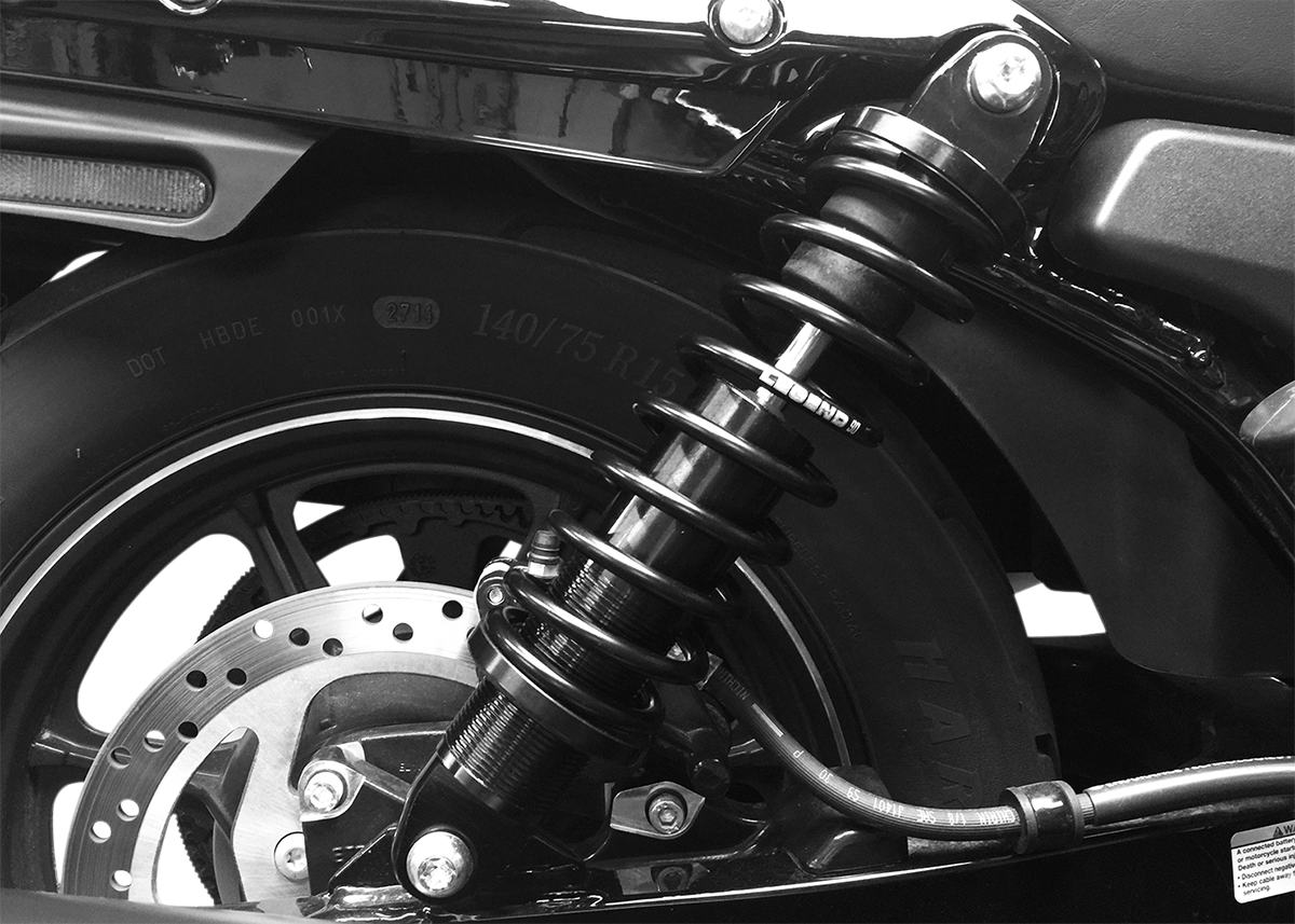 LEGEND SUSPENSION REVO Street Shocks - Black - Heavy-Duty - 12" 1310 ...