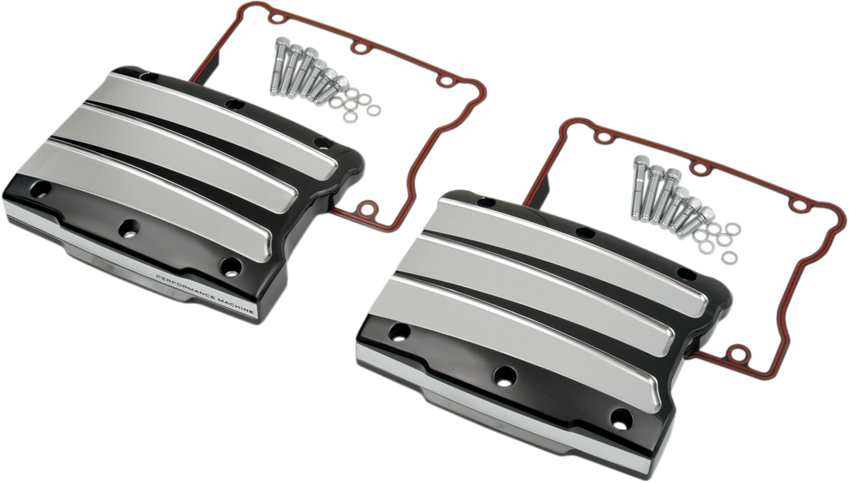 PERFORMANCE MACHINE (PM) Rocker Box Cover - Scalloped - Platinum Cut ...