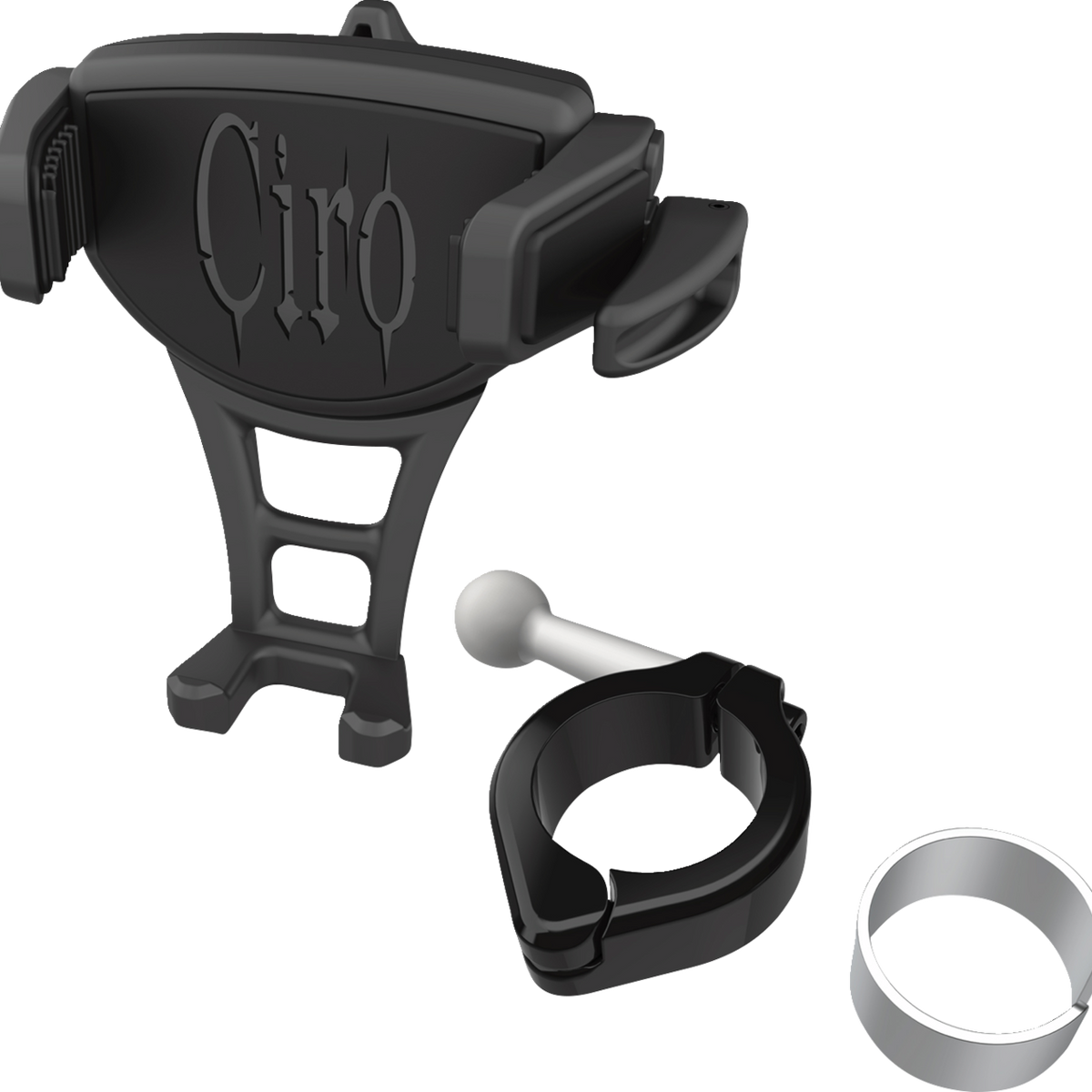 CIRO Phone Holder - Constrictor - Black - Black 1-1/8" | 1-1/4 ...