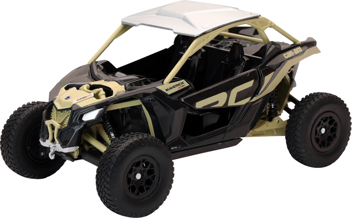 NEW RAY TOYS Maverick X3 XRC Turbo - 1:18 Scale - Black/Tan 58283B 7001 ...
