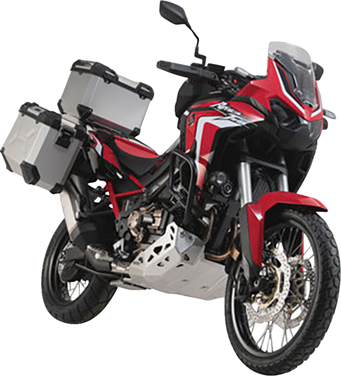 SW-MOTECH Adventure Luggage System - Silver - Honda Africa Twin '19-'21 ...