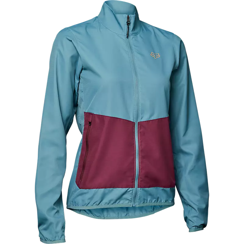 Fox Racing - Womens Ranger Wind Jacket - Sea Fm - S – Cycle City Outdoors