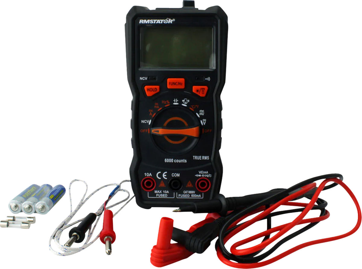 RM STATOR Digital Multimeter - DC/AC Voltage/Resistance/Diode ...