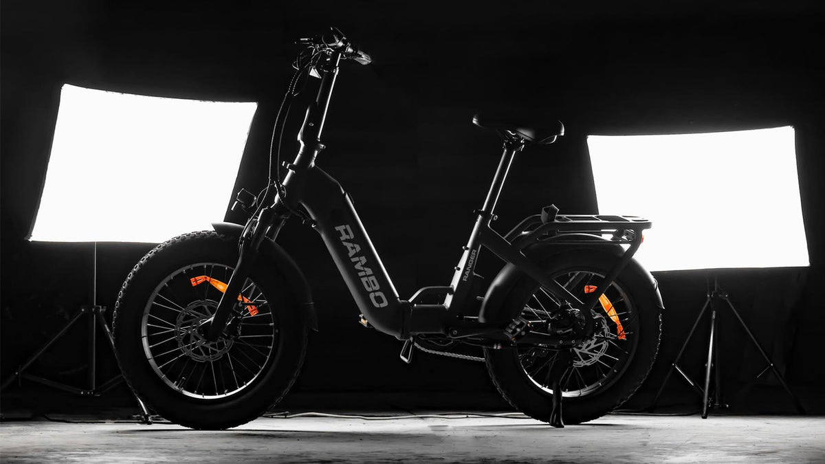 Rambo Ranger Folding Step-Thru E-Bike – Cycle City Outdoors
