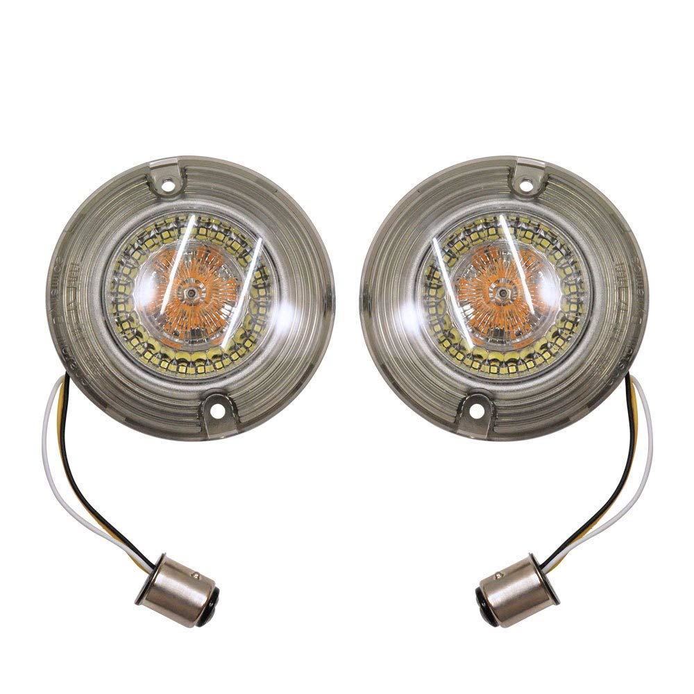 Custom Dynamics - Front Turn Signal - White/Amber LEDs – Cycle City ...