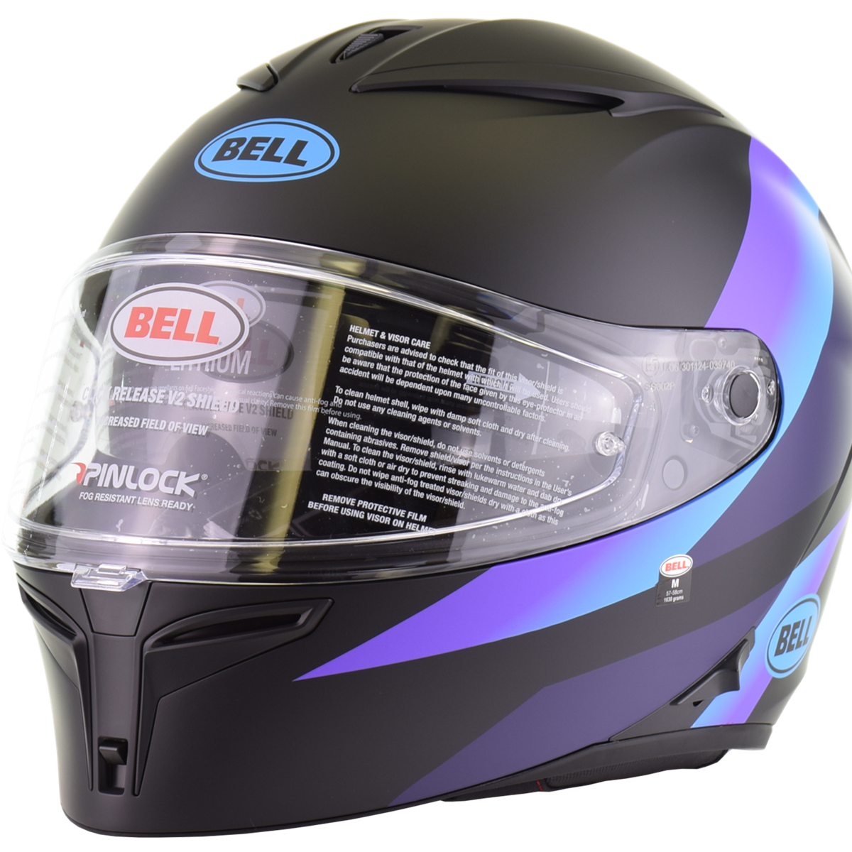 Bell - Lithium Passion Black/Purple – Cycle City Outdoors