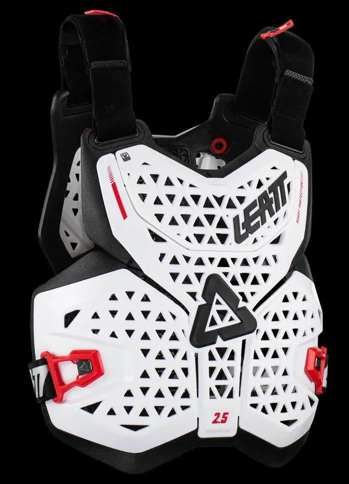 Leatt - Chest Protector 2.5 - White 5023050660 – Cycle City Outdoors