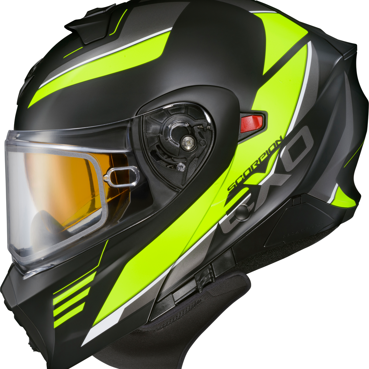 Exo Gt930 Cold Weather Helmet Modulus Hi Vis Md (Electric) 75-2393M ...